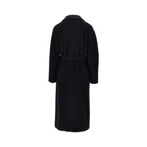 Max Mara Midi Double-breasted Coat - Black