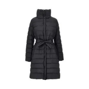 Max Mara Long Padded Down Jacket - Black