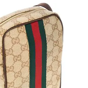 Gucci Gg Supreme Crossbody Mini Bag