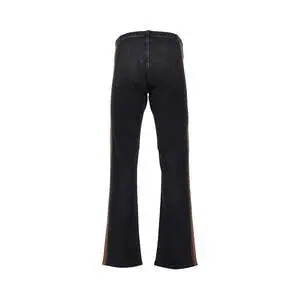 Gucci Denim Jeans With Web Ribbon