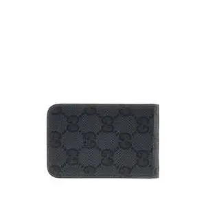 Gucci Gg Supreme Magnetic Card Holder