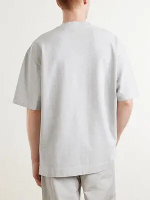 Acne Studios Logo-embroidered Cotton-piqué T-shirt