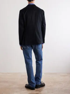 SLOWEAR Stretch-cotton Gabardine Suit Jacket