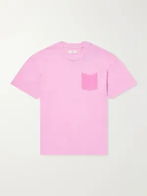 CHERRY LOS ANGELES Printed Cotton-jersey T-shirt - Pink