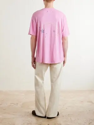 CHERRY LOS ANGELES Printed Cotton-jersey T-shirt