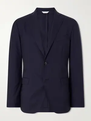 Boglioli Virgin Wool Suit Jacket - Blue