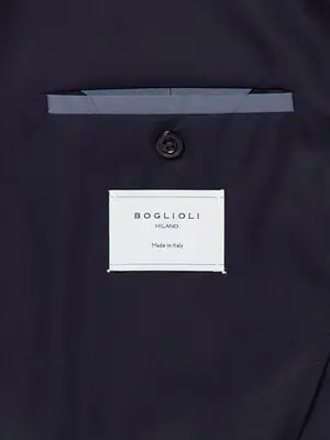 Boglioli Virgin Wool Suit Jacket - Blue