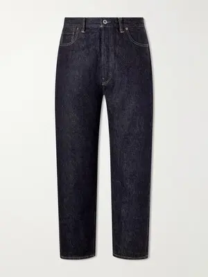 A.PRESSE Tapered Jeans - Blue