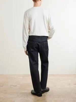 A.PRESSE Tapered Indigo Denim Jeans