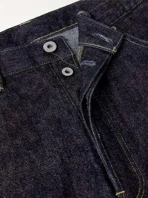 A.PRESSE Tapered Indigo Denim Jeans