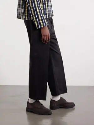 Thom Browne Suede Derby Shoes