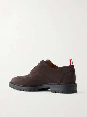 Thom Browne Suede Derby Shoes