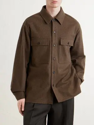 JIL SANDER Virgin Wool Overshirt