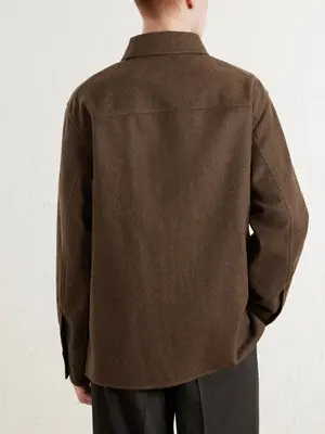 JIL SANDER Virgin Wool Overshirt