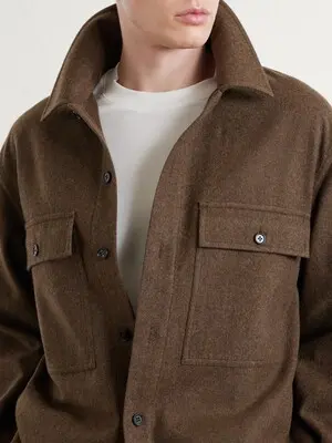 JIL SANDER Virgin Wool Overshirt