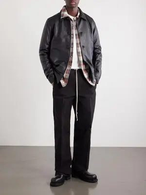 Rick Owens Brad Leather Jacket