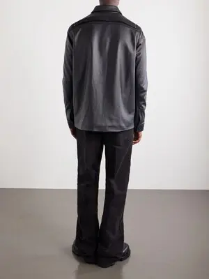 Rick Owens Brad Leather Jacket
