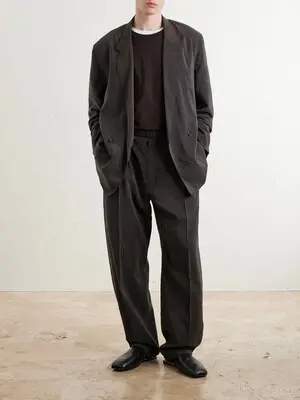 LEMAIRE Straight-leg Silk-blend Suit Trousers