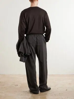LEMAIRE Straight-leg Silk-blend Suit Trousers