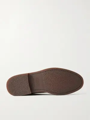 Brunello Cucinelli Suede Lace-up Boots