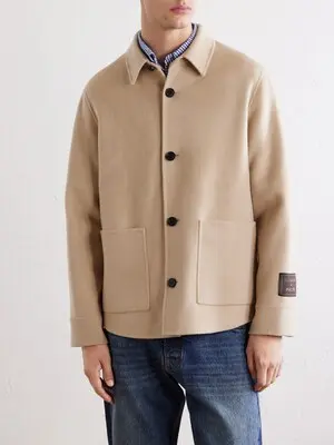 SLOWEAR Felted Wool-blend Blouson Jacket