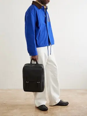 Loewe Leather Military Backpack