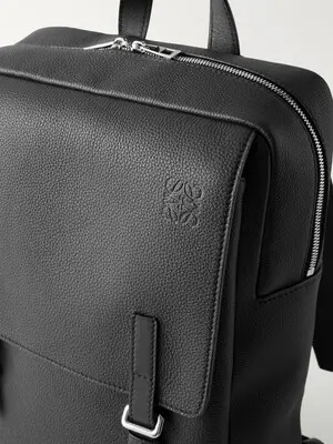 Loewe Leather Military Backpack