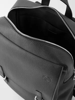 Loewe Leather Military Backpack