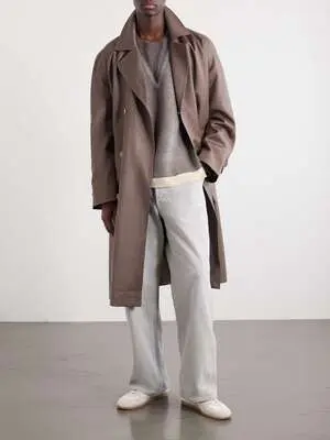 MAISON MARGIELA Fused Brushed Virgin Wool Sweater