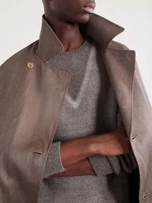MAISON MARGIELA Fused Brushed Virgin Wool Sweater