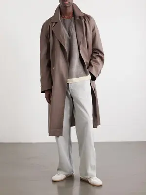 MAISON MARGIELA Fused Brushed Virgin Wool Sweater