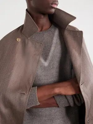 MAISON MARGIELA Fused Brushed Virgin Wool Sweater