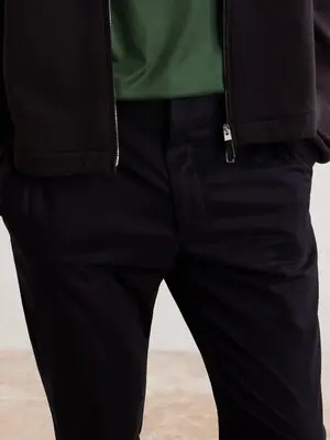 Zegna Straight-leg Stretch Cotton-twill Trousers