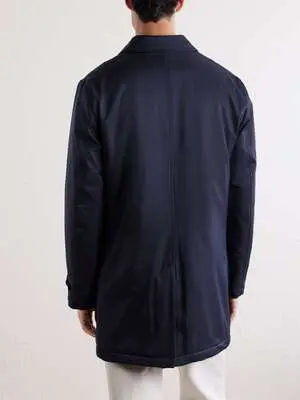 Kiton Reversible Padded Twill Jacket