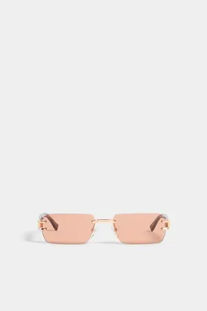 Dsquared2 Rimless Rectangle Sunglasses