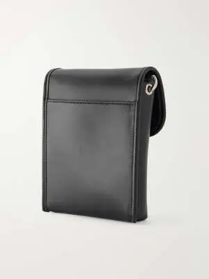 Celine Triomphe Embellished Leather Pouch
