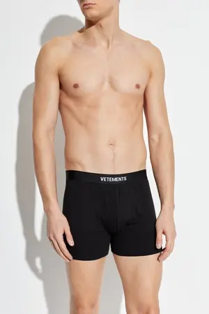 Vetements Boxers With Logo