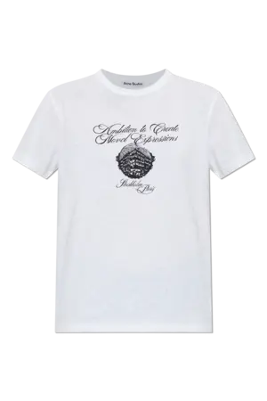 Acne Studios T-shirt With Print - White