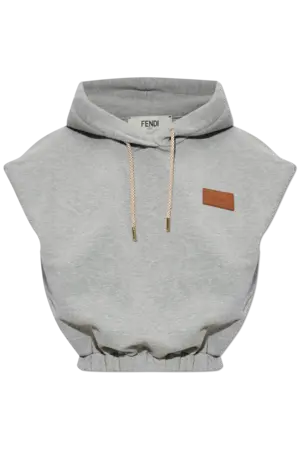 Fendi Sleeveless Sweatshirt - Grey