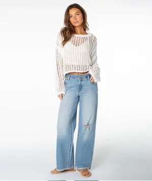 Roxy Lost At Sea Long Sleeve Top