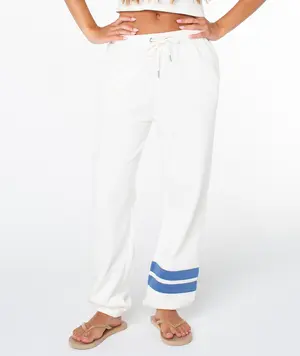 Roxy Sunset Pant - Cloud Dancer End Game
