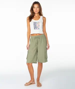 Roxy Oceanview Scoop Baby Rib Tank