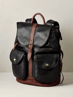 Overland Fairfield Leather Backpack