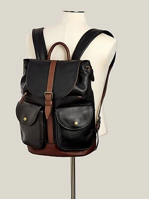 Overland Fairfield Leather Backpack