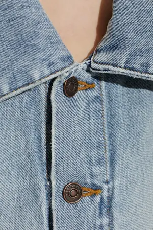 Balenciaga Cropped Denim Jacket