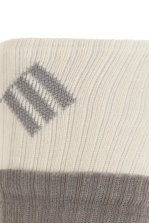 Attico Cotton Socks With Logo