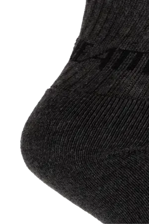 Attico Cotton Socks With Logo