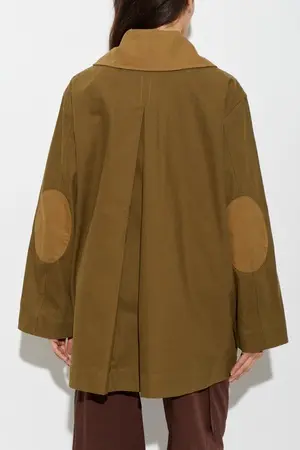 GANNI Cotton Jacket With Pocket