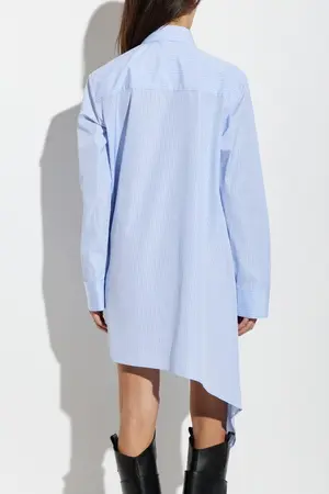 Off-White Shirt Dress