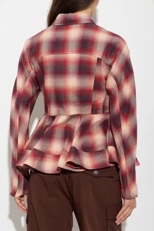 GANNI Peplum Shirt